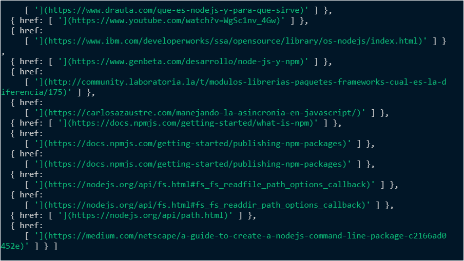 Markdown links | MEX008-FE-md-link